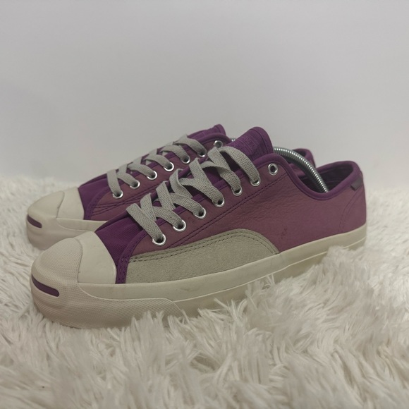 Converse | Shoes | Converse Jack Purcell Pro Zoom Sz 9 White Purple ...